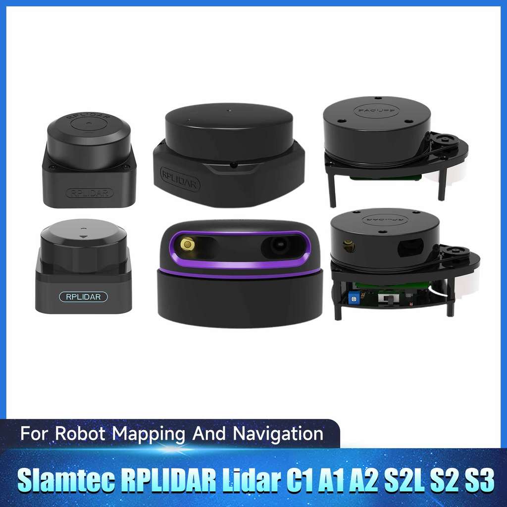Jual Slamtec RIDAR Lidar C1 A1 A2 S3 S2 S2L Mapper M2 Scanning Ranging Sensor Scanner Kit for ...