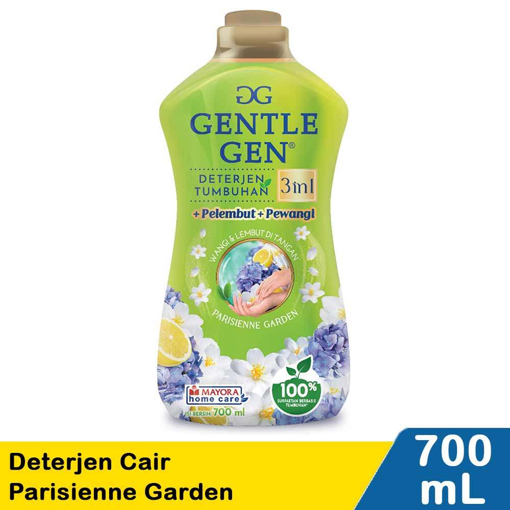 Jual GENTLE GEN DETERJEN CAIR PARISIENNE GRDN 750/700mL | Shopee Indonesia