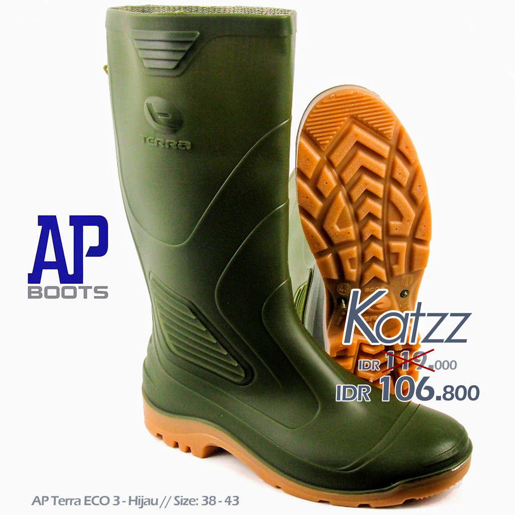Jual AP Boots TERRA ECO 3 Boot Tinggi Ekonomis Berkualitas / CQ BOOTS ...