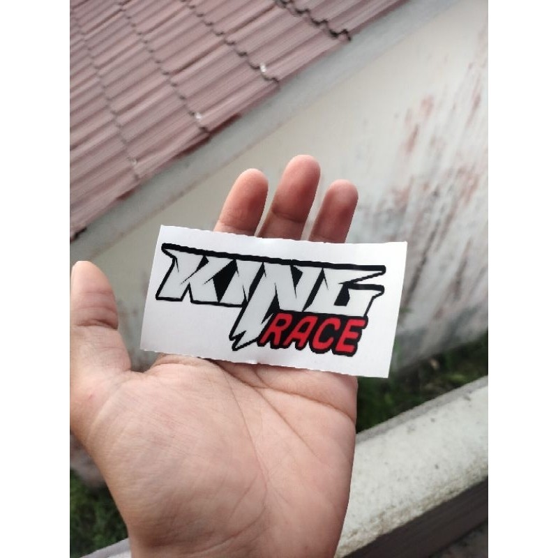 Jual Stiker Motor Stiker King Race Sticker Motor Bahan Vinyl Kualitas ...