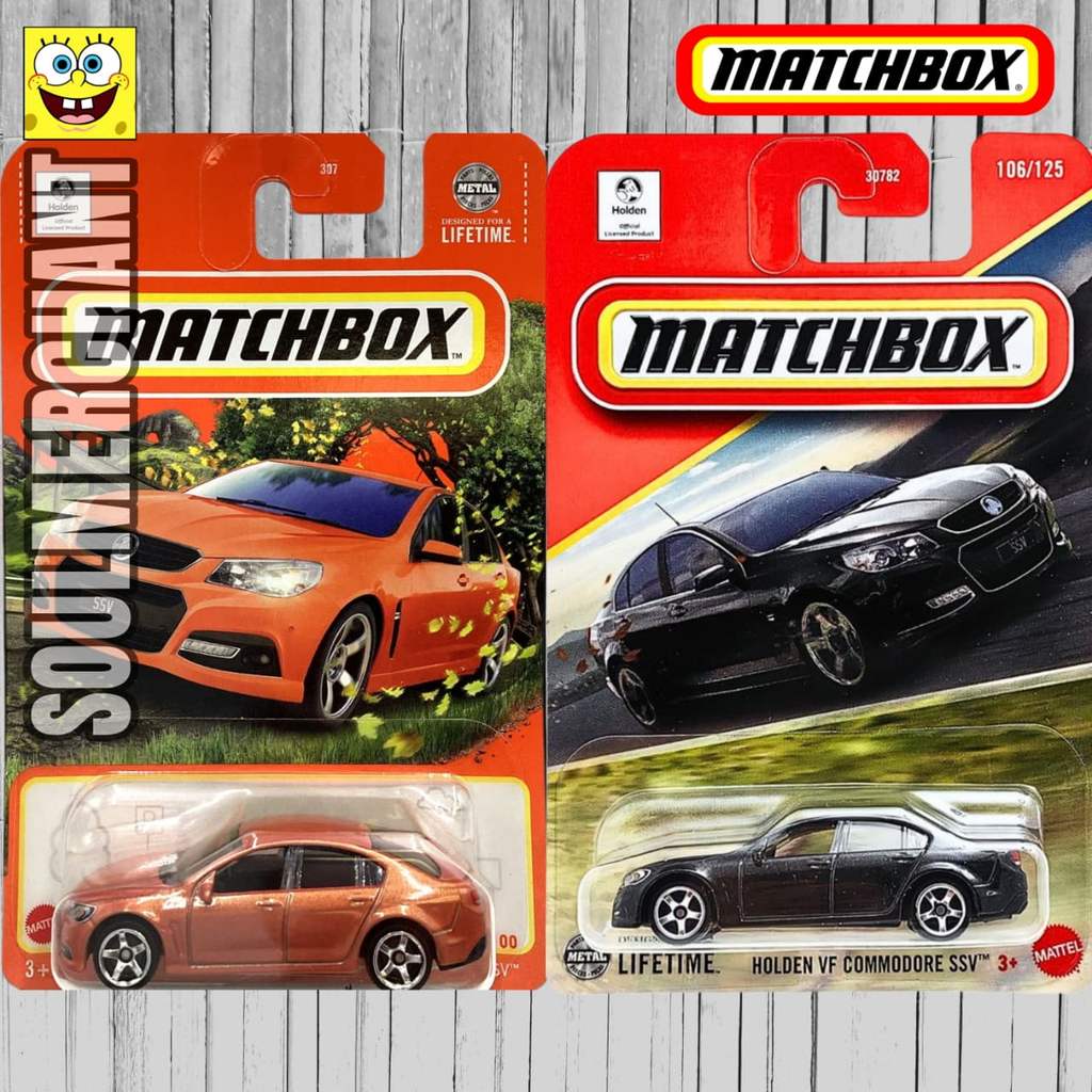 Jual MATCHBOX HOLDEN VF COMMODORE SSV HITAM ORANGE PUTIH - POLICE ...