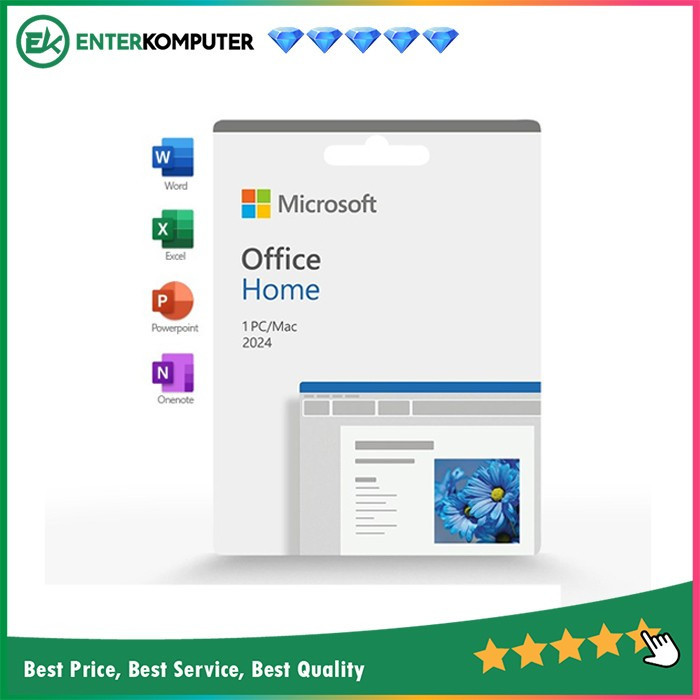 Jual Office 2024 Home (Word, Excel, Power Point, One Note) - POSA Card ...