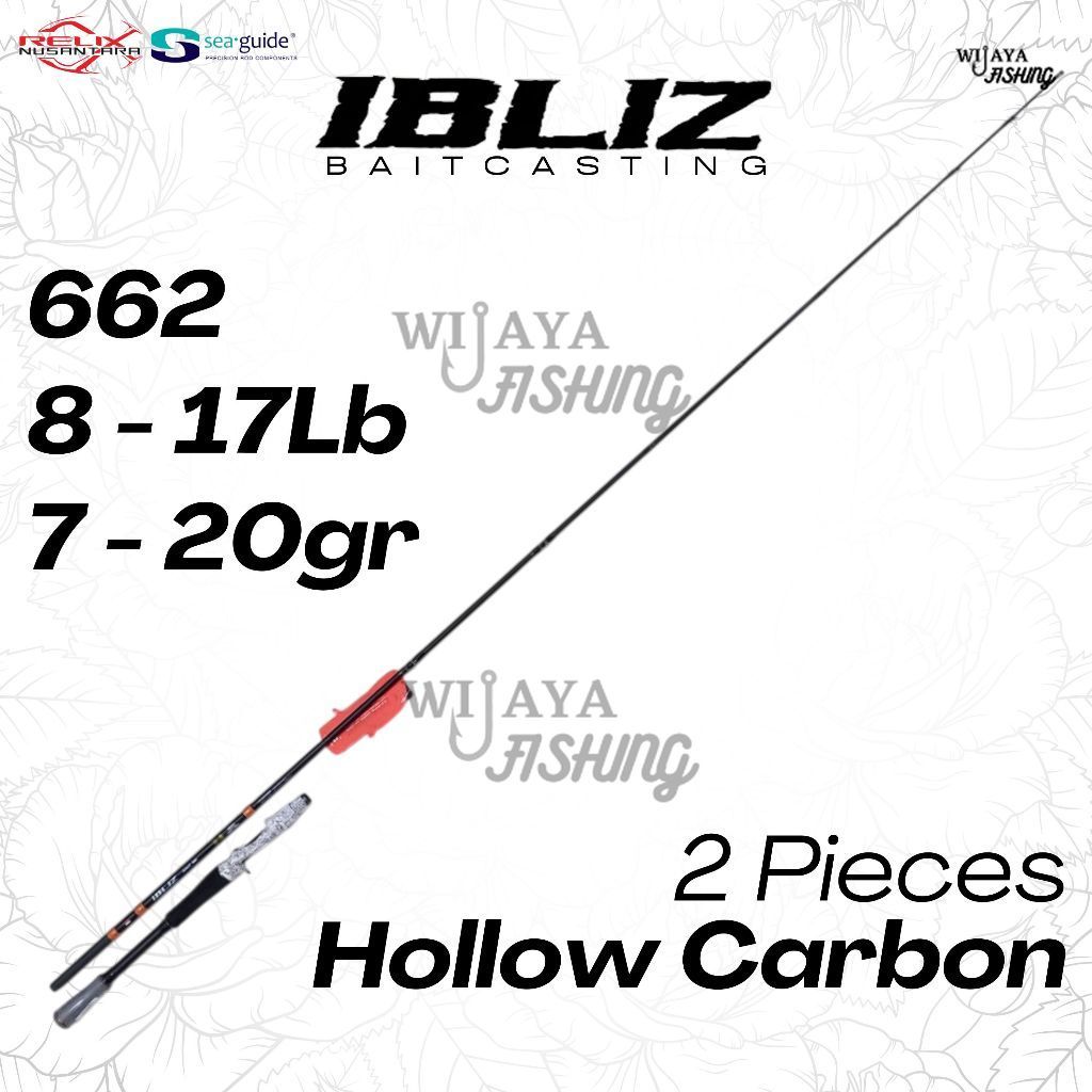 Jual WF Joran Pancing RELIX NUSANTARA Ibliz 662 BC Mancing Casting ...