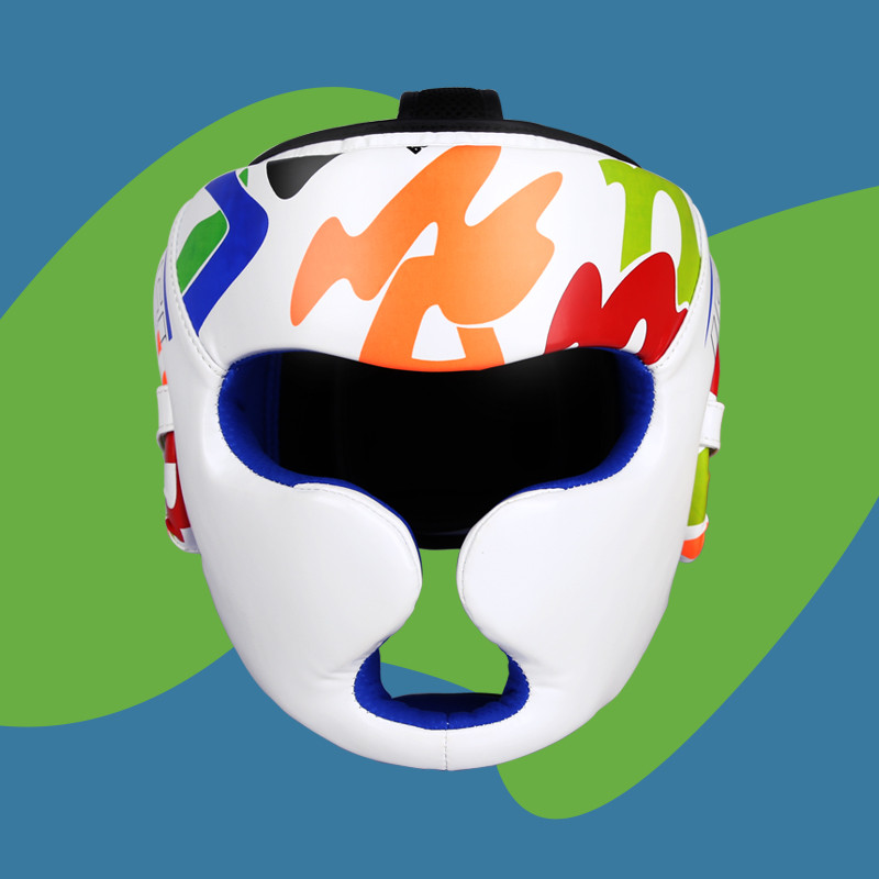Jual PU Boxing Head Protection Adult Fitness equipment Cross Beam ...
