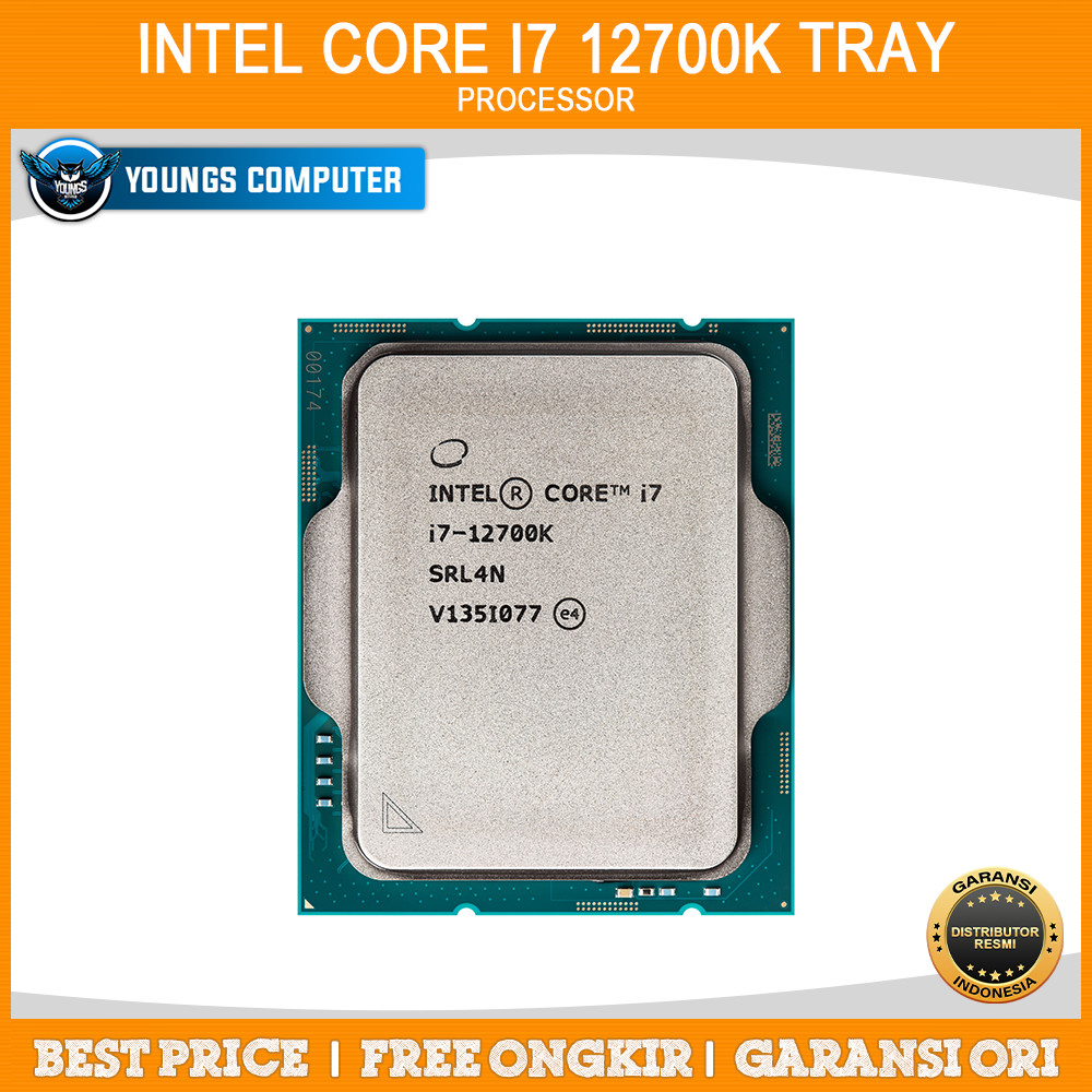 Jual Intel Core i7 12700K Tray | 5.0Ghz 12C 20T | Gen 12 LGA1700 Alder ...