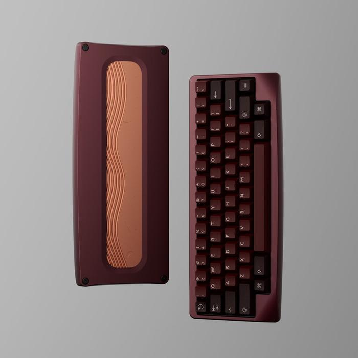 Jual KBDFans AGAR 60% HHKB Layout Mechanical Keyboard - Ano Burgundy ...