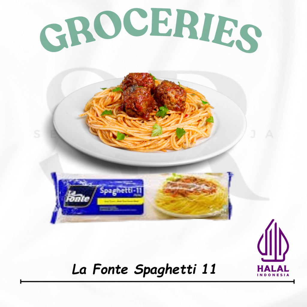 Jual La Fonte Spaghetti-11 Pasta Spaghetti 450 gram | Shopee Indonesia