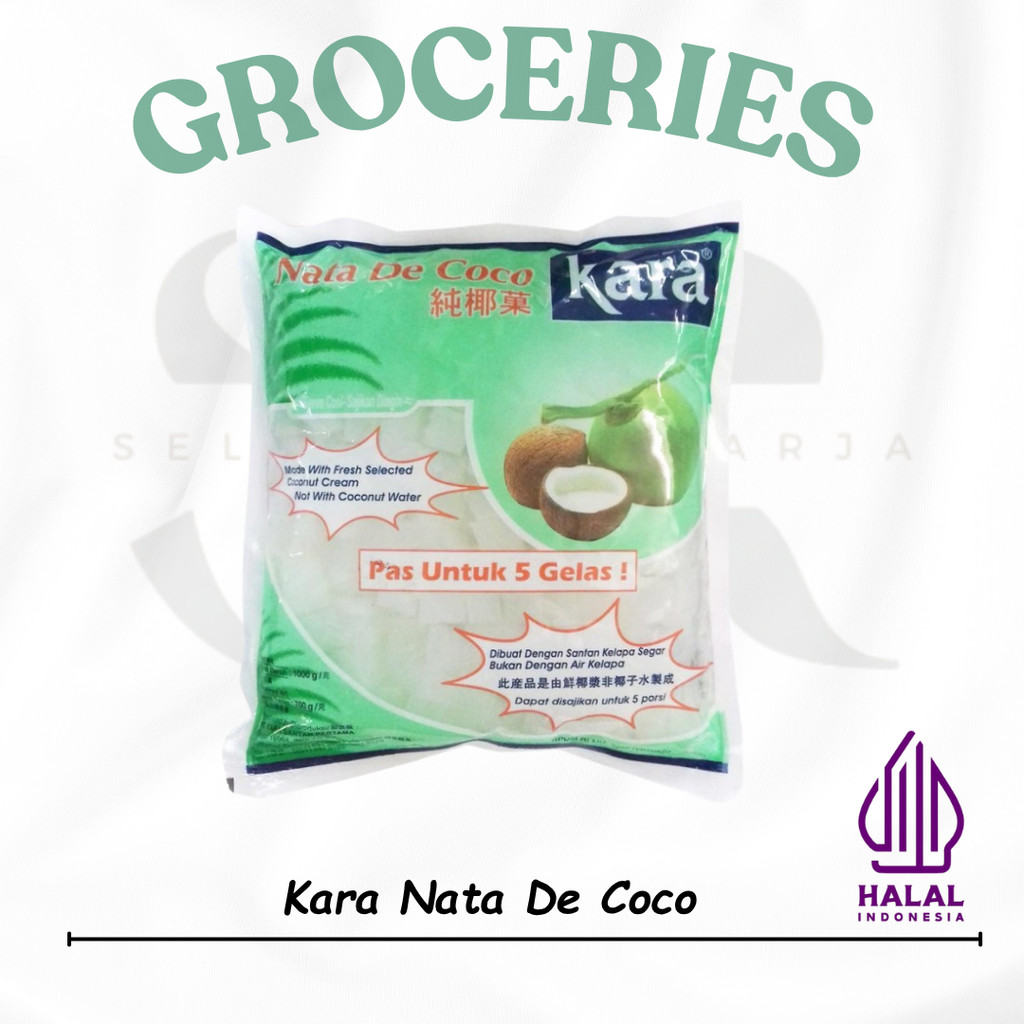 Jual Nata De Coco Sari Kelapa Kara 1kg | Shopee Indonesia