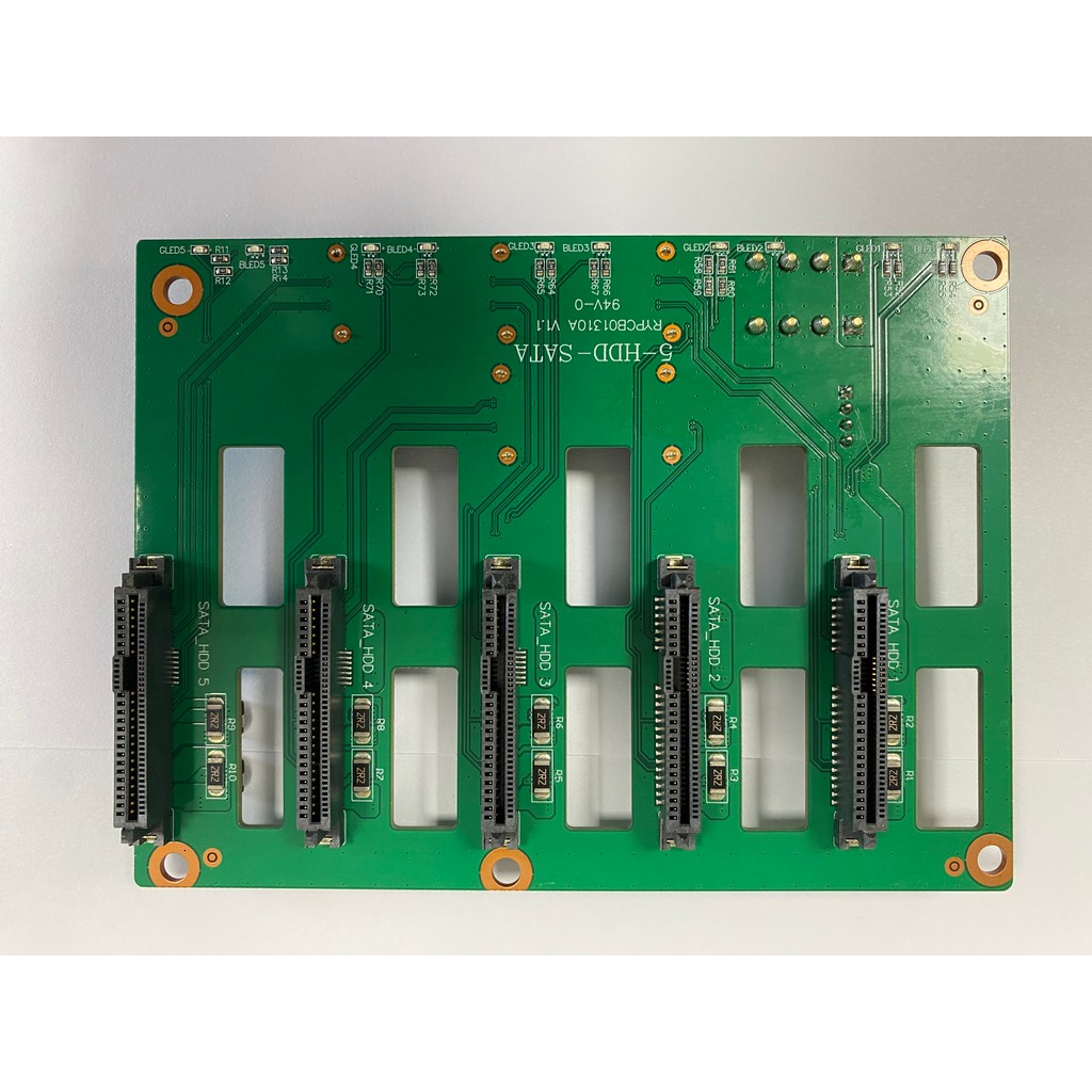 Jual N1 N2 JONSBO assis Accessories Backplane SATA Connector 5 Hard sk ...