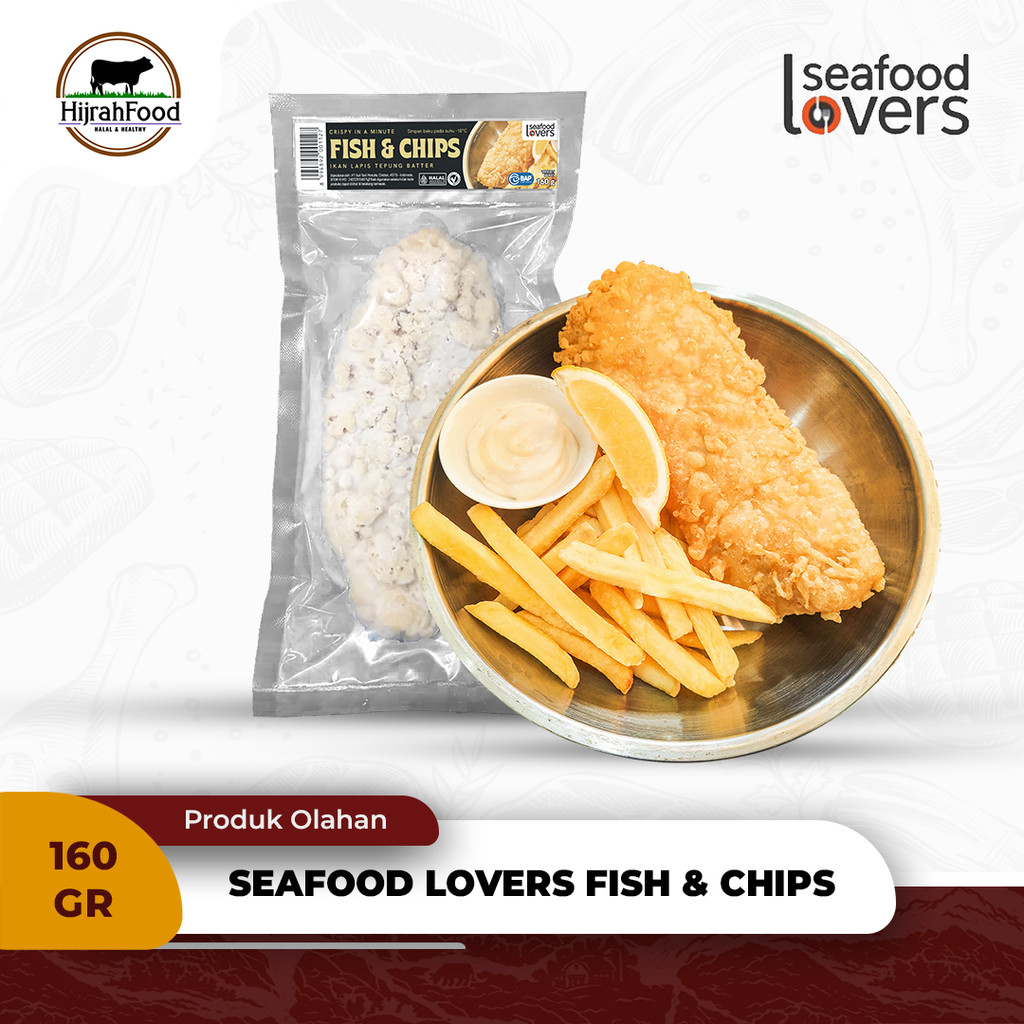 Jual Seafood Lovers Ikan Dory Batter Coated Ala Fish & Chips Siap Masak ...