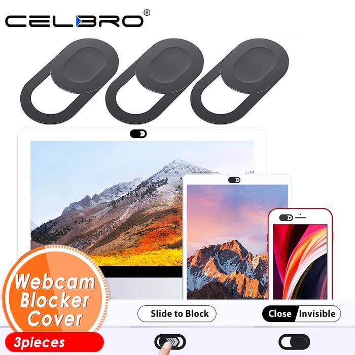 Jual Celbro Camera - Webcam Blocker Cover Case - 3pcs Penutup Camera ...
