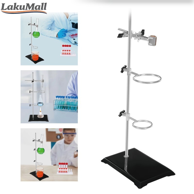 Jual Universal Statif Dan Klem Set Tiang Batang Statif Ring Klem ...