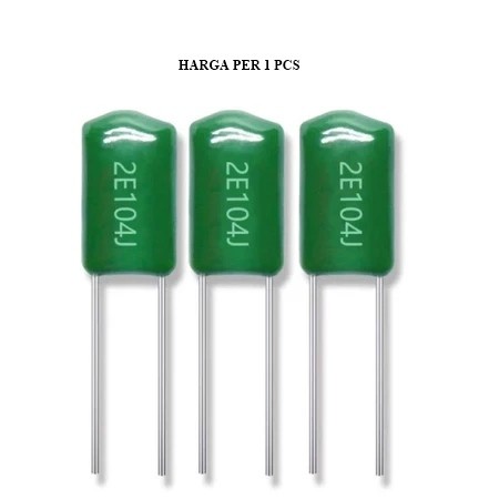 Jual Kapasitor Milar Polyester Film 100V Berbagai Nilai | Shopee Indonesia