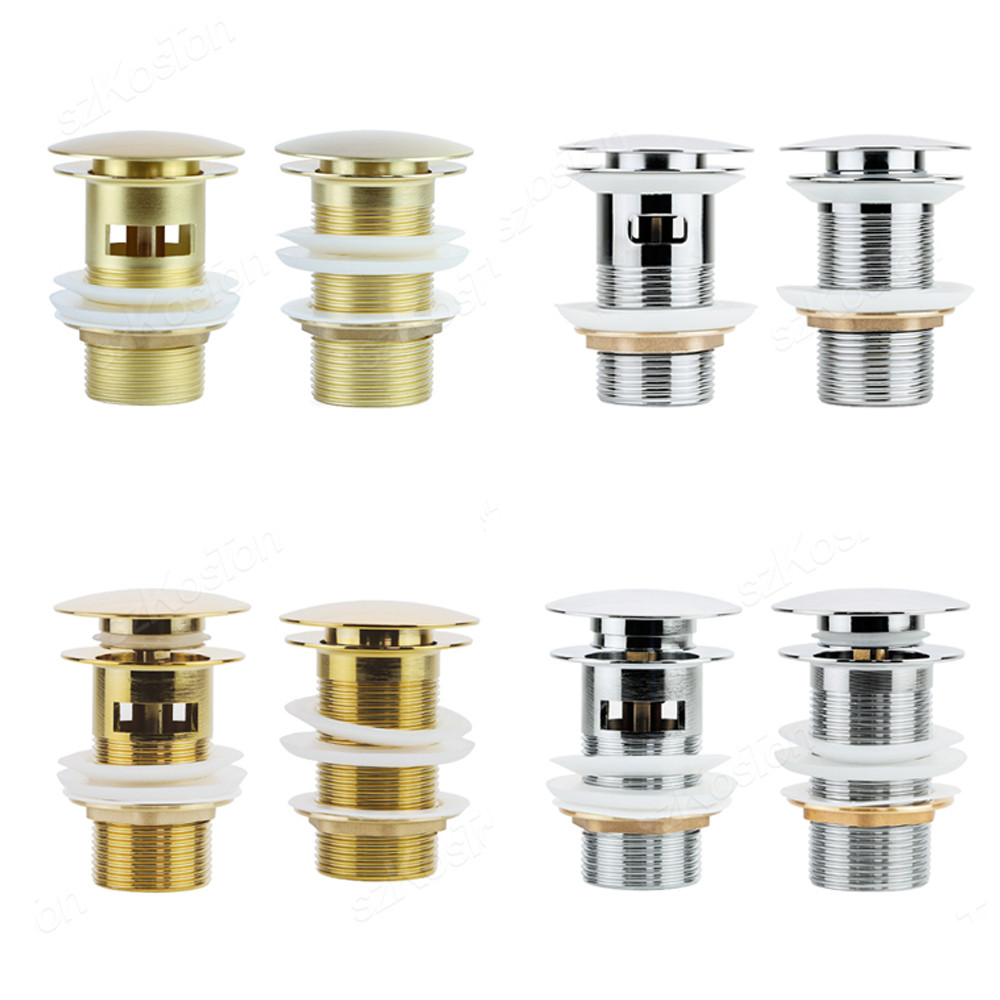 Jual Bathroom Sink Stopper Washbasin Pop Up Drain Plug Cover Waste Pipe ...