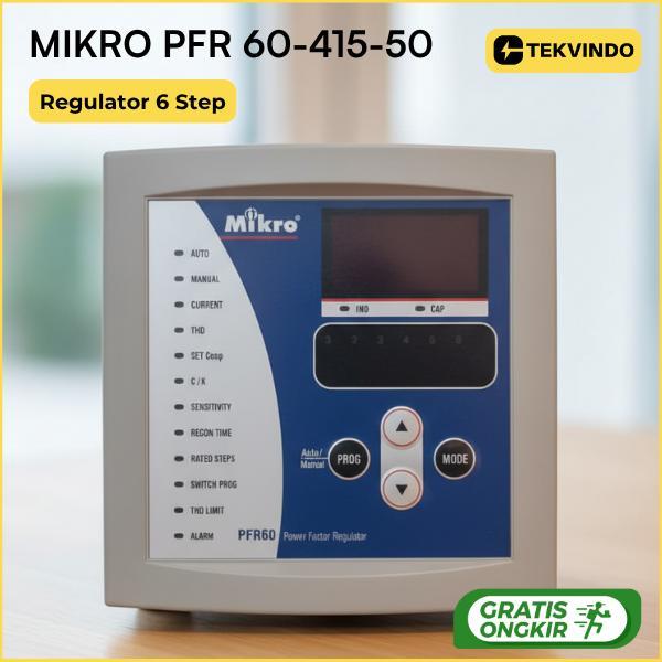 Jual Power Factor Regulator Mikro PFR 60-415-50 6 Step Automatic ...