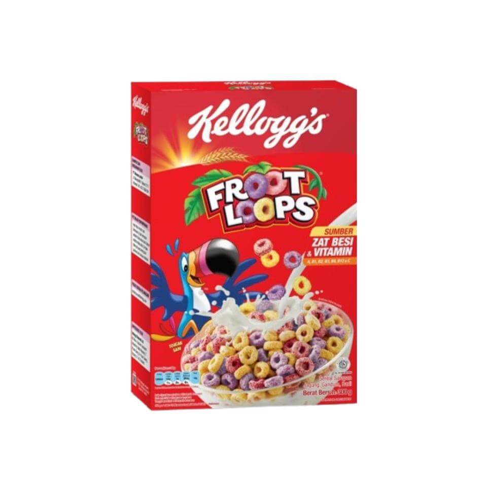 Jual Kellogg's Sereal Froot Loops 300 gr | Shopee Indonesia