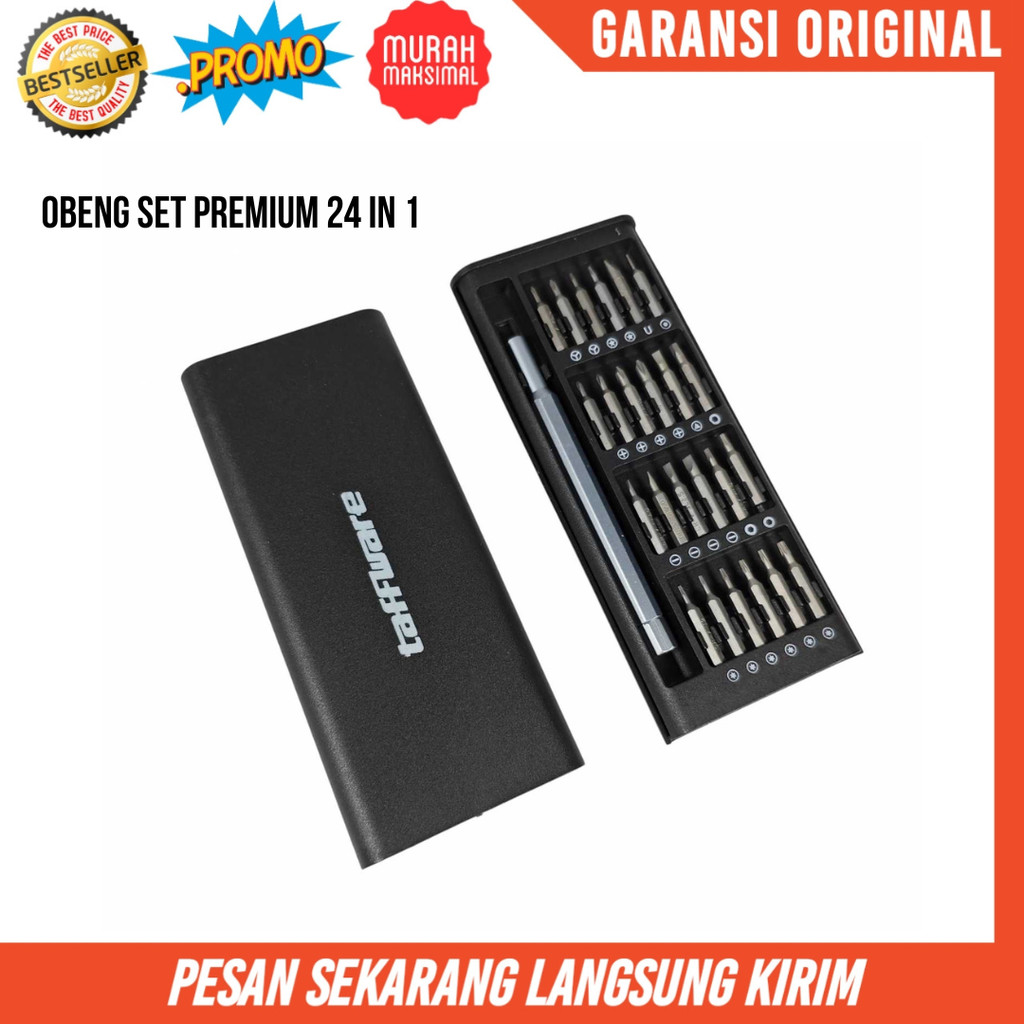 Jual Obeng Set 24in1 Premium Presisi Precision Screwdriver Magnetic ...