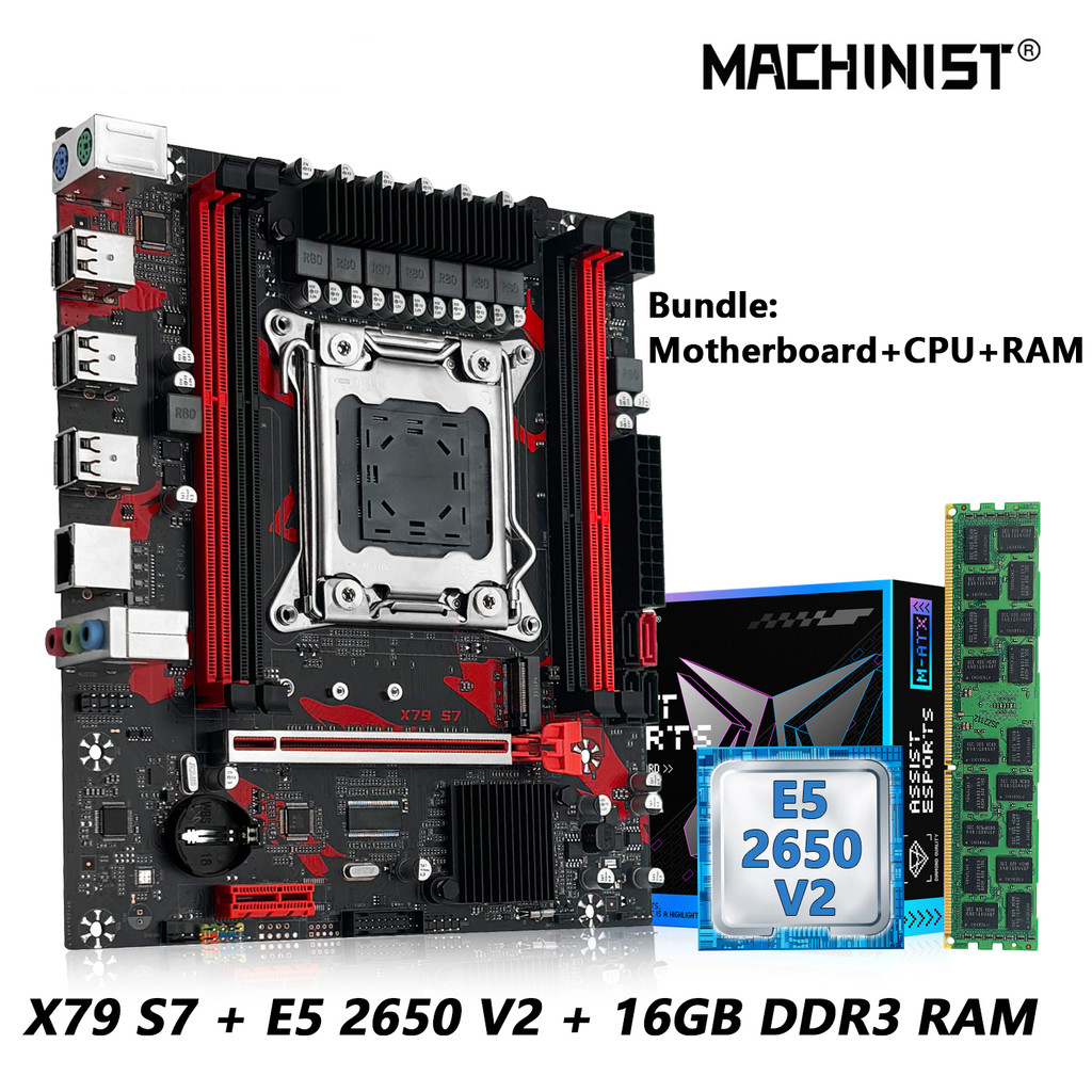 Jual MAINIST X79 Motherboard combo Intel Xeon E5 2650 V2 LGA 2011 CPU ...