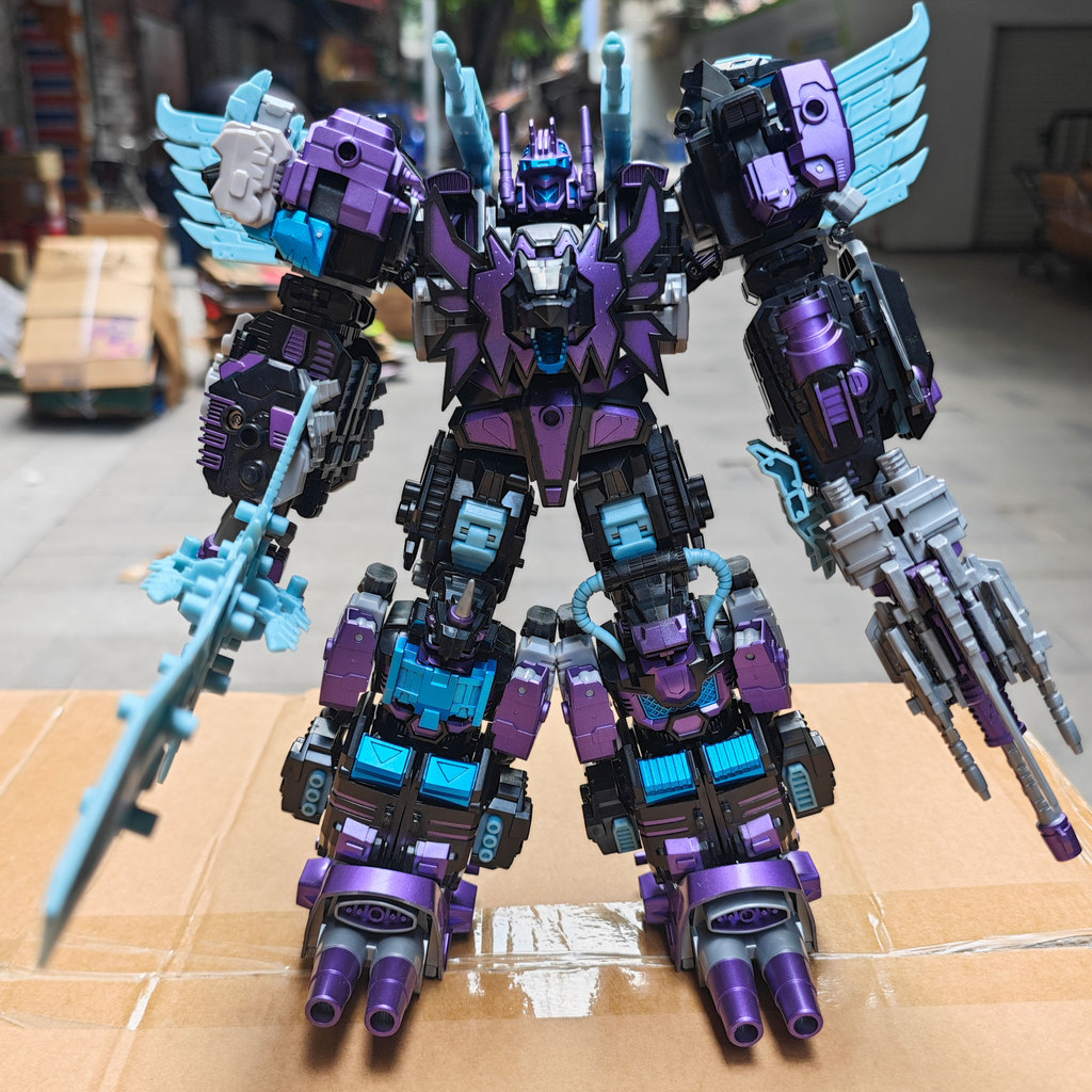 Jual TENG 30CM DARK Predaking Transformation Predacons 5 IN 1 Action ...