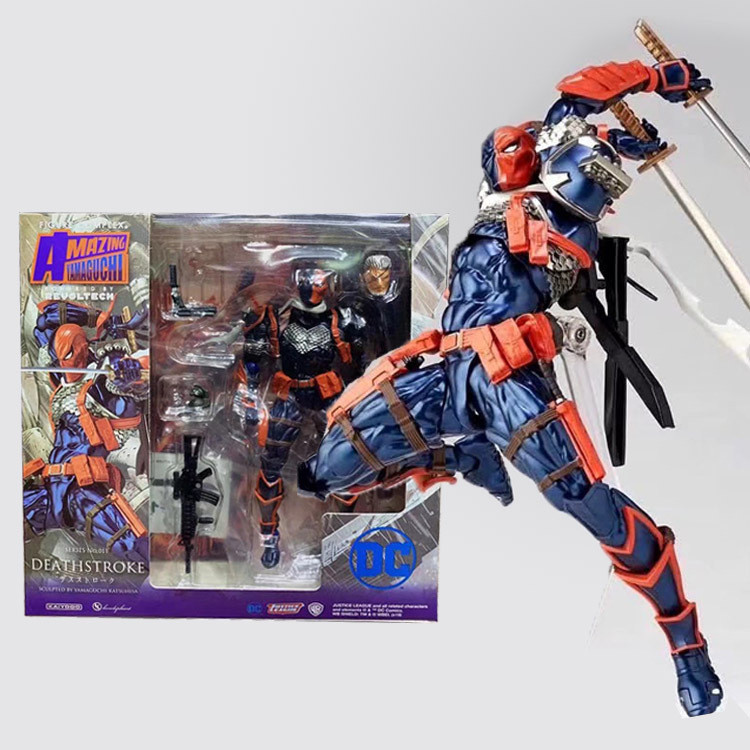 Jual KAIYODO Amazing Yamagui Revolte Deathstroke Action Figure ...