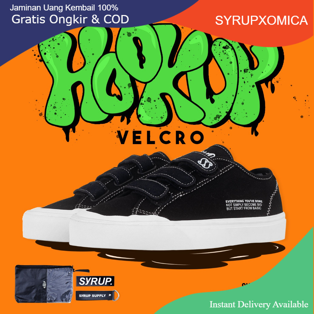 Jual Syrup Supply Hook Up Velcro | Sneakers | Sepatu Unisex | Shopee ...