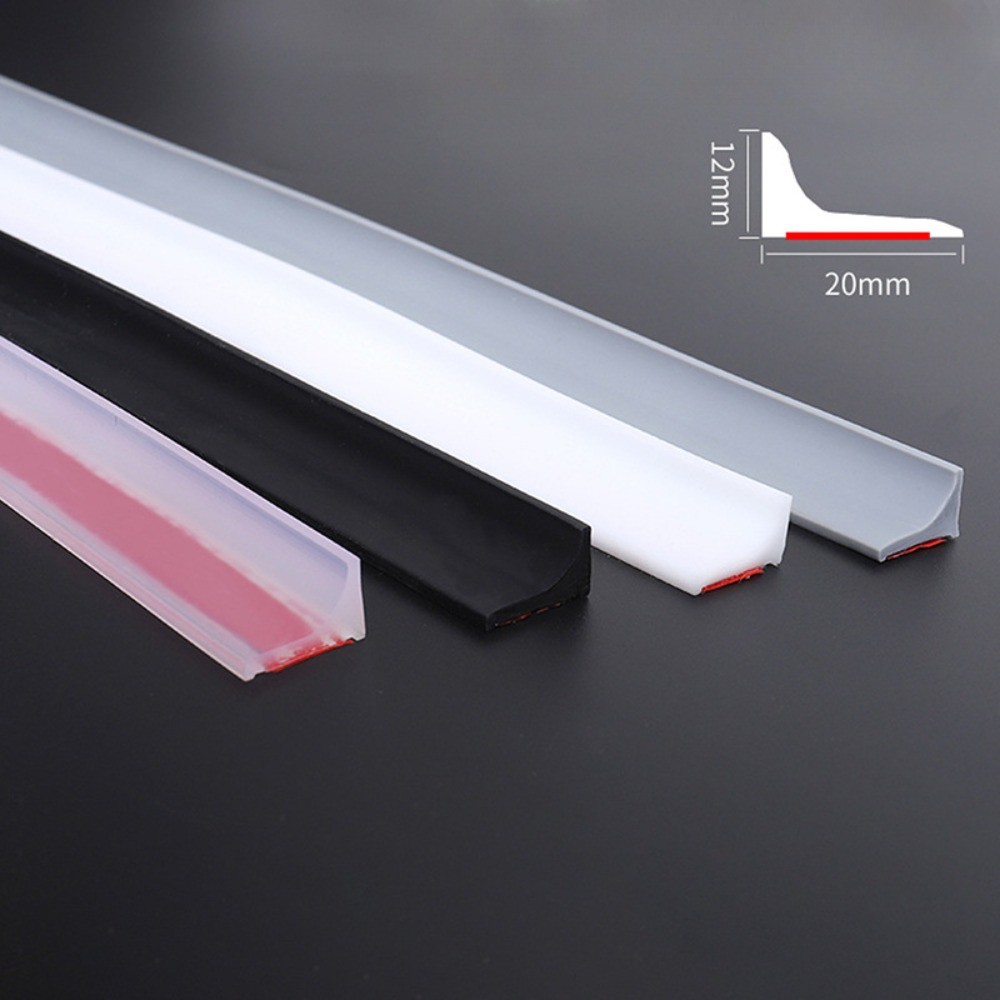 Jual 1/2/3/4/5M Kitchen Water Retaining Strip Silicone Self-adhesive ...