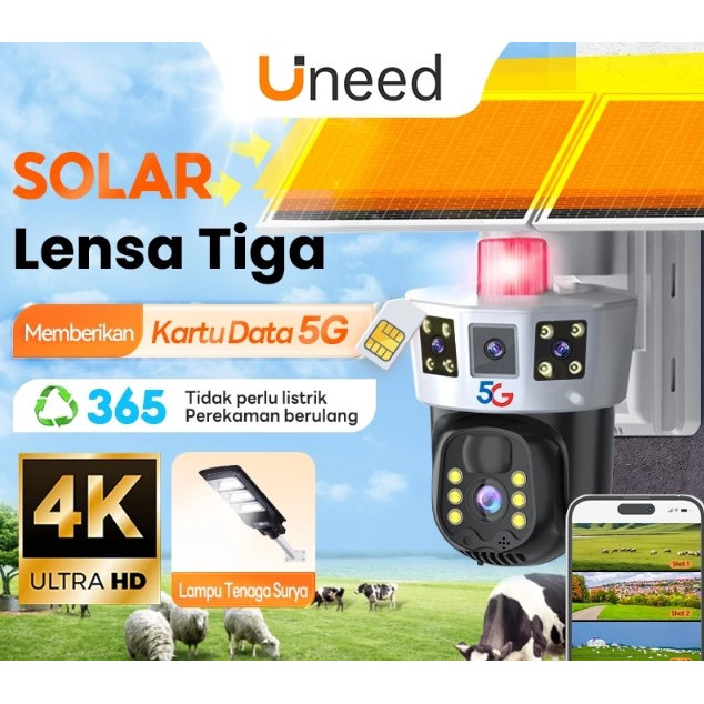 Jual Solar CCTV Outdoor Low Power Battery Panel Surya Tenaga Matahar ...