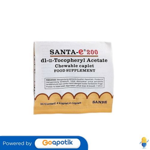 Jual Santa E 200 Iu Strip 4 Kaplet | Shopee Indonesia