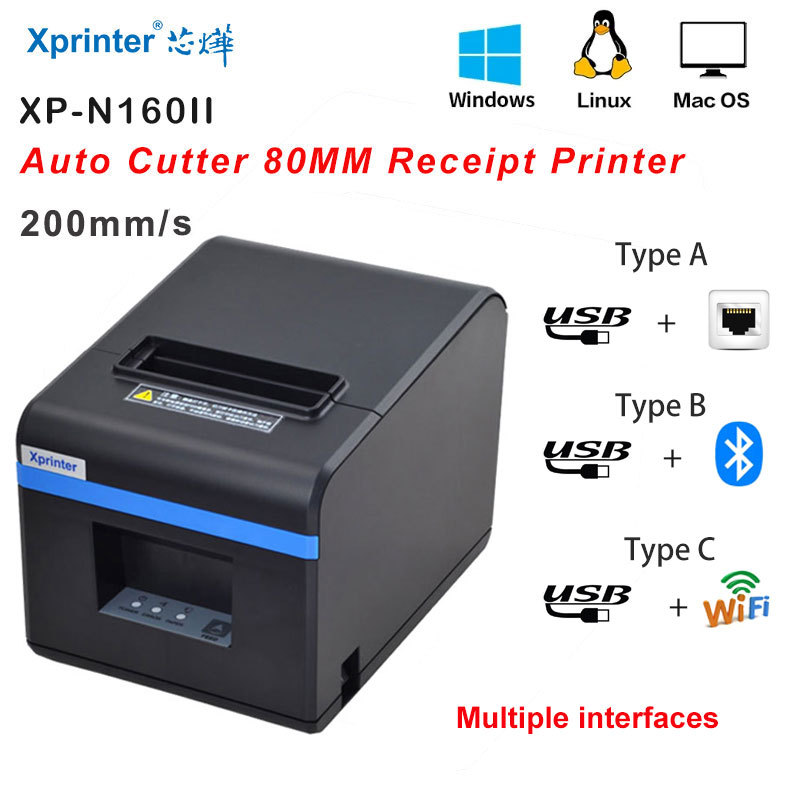 Jual Xprinter 80mm Thermal Receipt Printer with Auto cutter 200mm/s ...