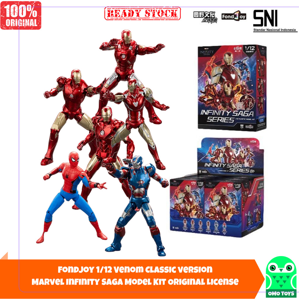 Jual 1/12 Fondjoy Iron Man Marvel The Infinity Saga Series MV25100 ...