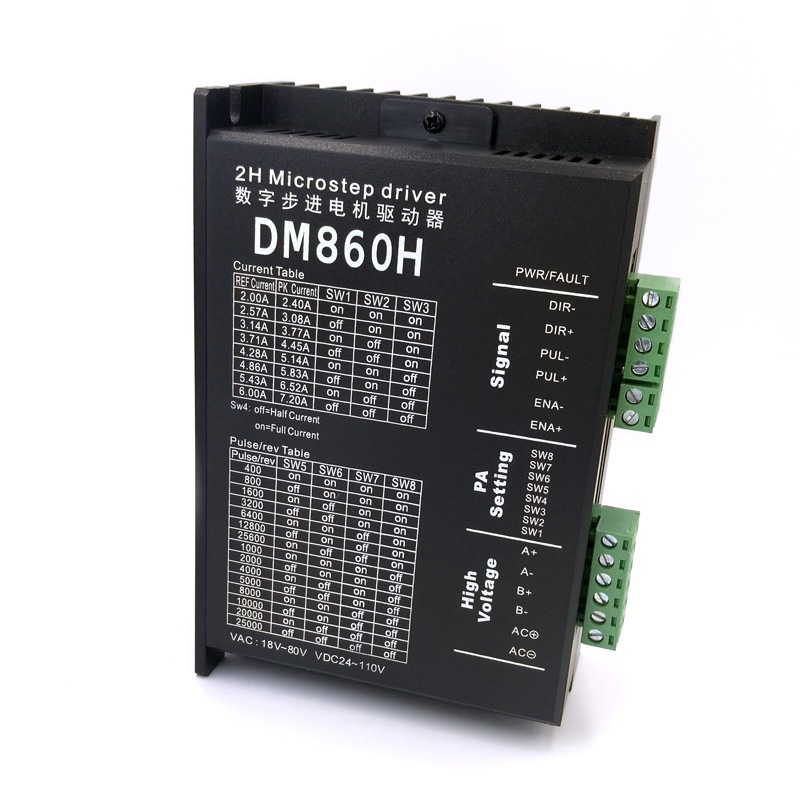 Jual DM860H stepper motor driver for 57 86 micro step motor brush less ...