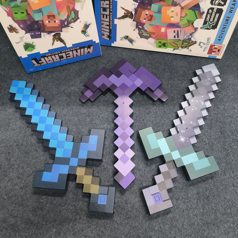 Jual Mainan Pedang dan Busur Panah Minecraft - Minecraft Sword and Bow ...