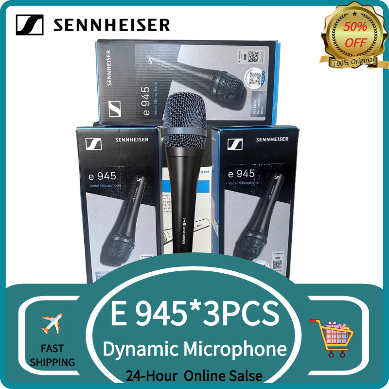 Jual Sennheiser E945 3PCS Professional Wired Dynamic Supercaroid Vocal ...