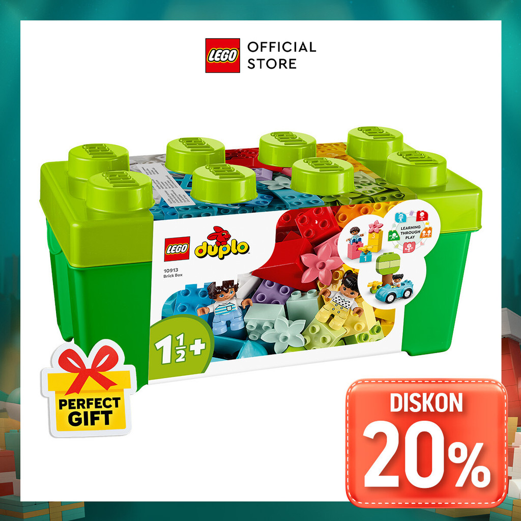Jual LEGO DUPLO 10913 Brick Box (65 Pieces), Building Block, Toys ...