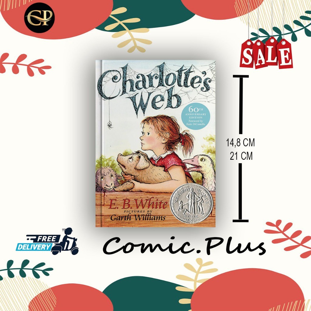 Jual Charlotte's Web by E. B. White - ComicPlus | Shopee Indonesia