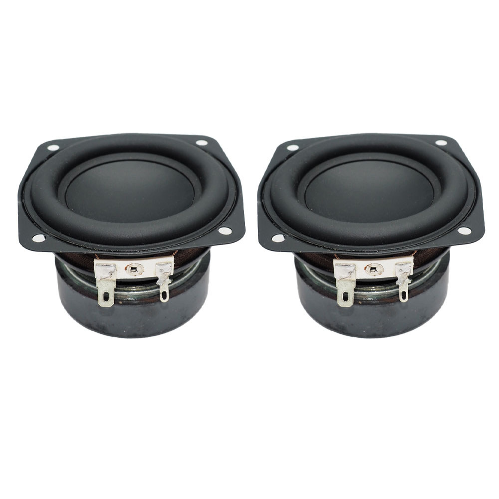 Jual 2 Pcs 3 Inch 78MM Subwoofer Speaker 4 Ohm 15W Bass Auo Square ...