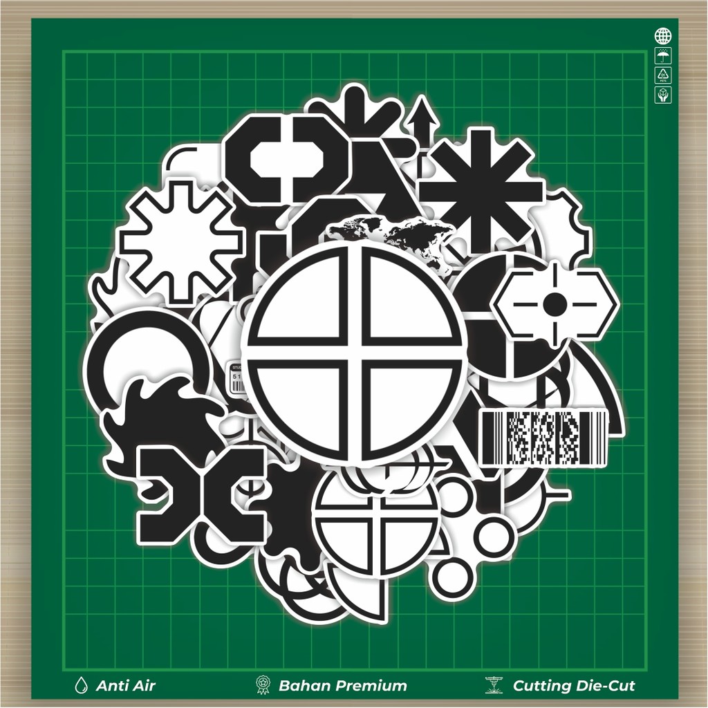 Jual HOT 50 PCS Stiker As Shape At Stiker Fashion Cars Decal Dingin ...