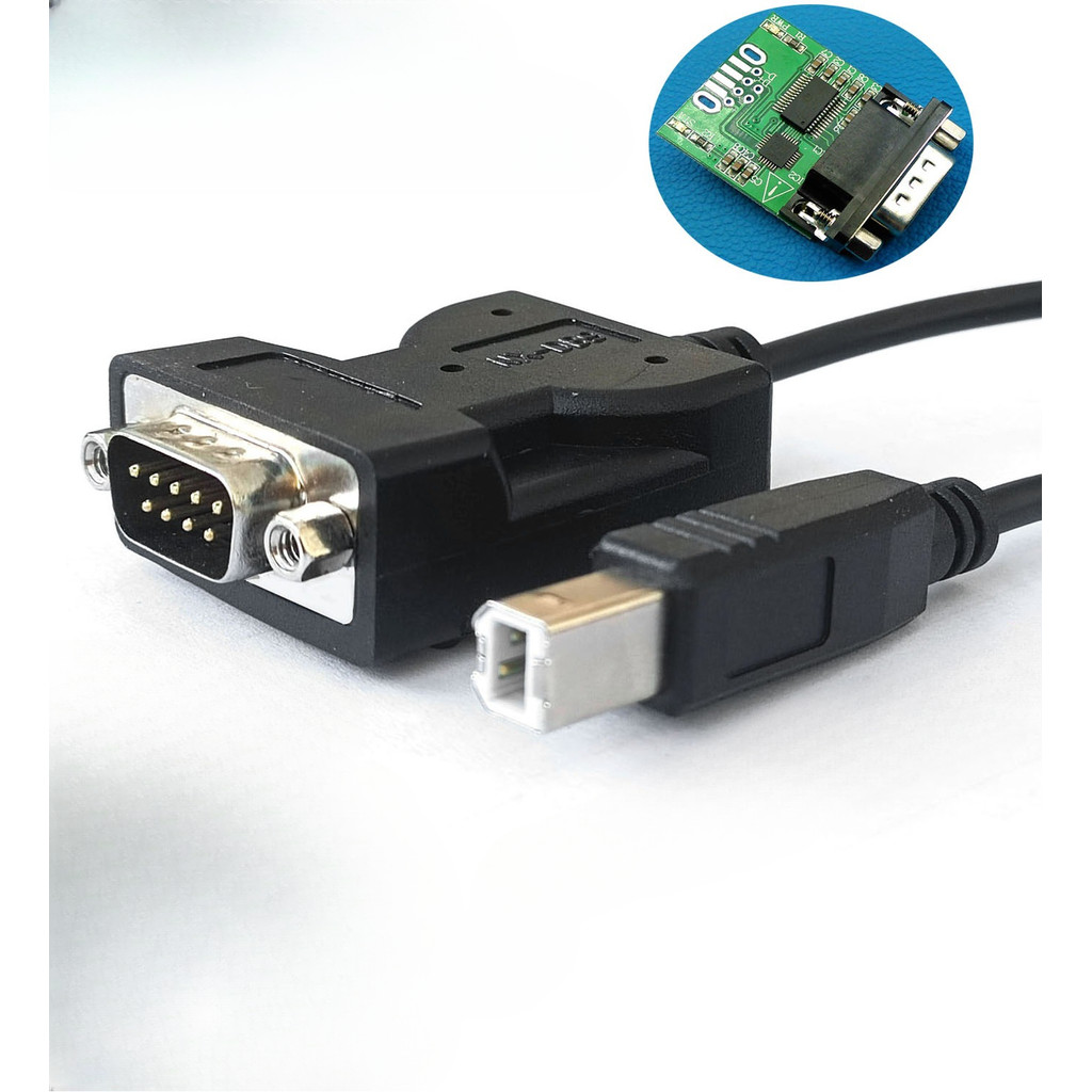 Jual Silicon Labs CP210x USB Type B to RS232 9pin Dsub Serial Converter ...