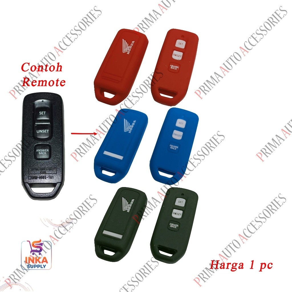 Jual Promo!! Silikon Kunci Remote Motor - Scoopy 3 Tombol ( Tidak cocok ...