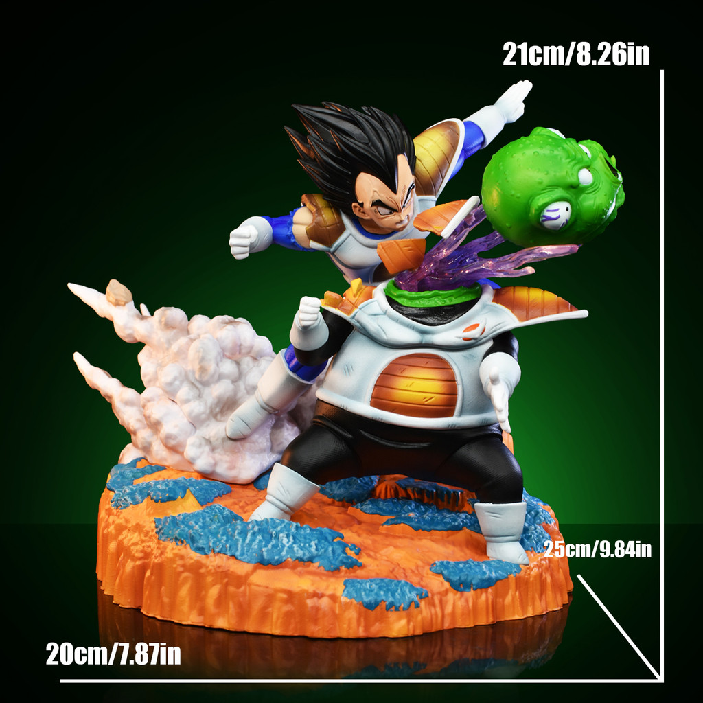 Jual 21cm/8.26in Anime Dragon Ball Z Figure Vegeta vs Guldo Action ...