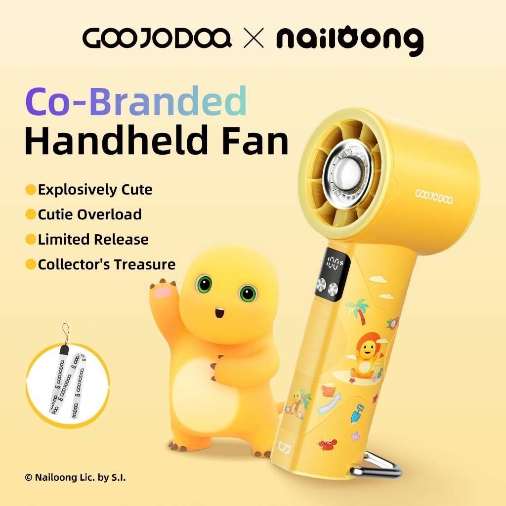 Jual Goojodoqxnailong kipas angin portable Digital /Goojodoq/Terbaru ...