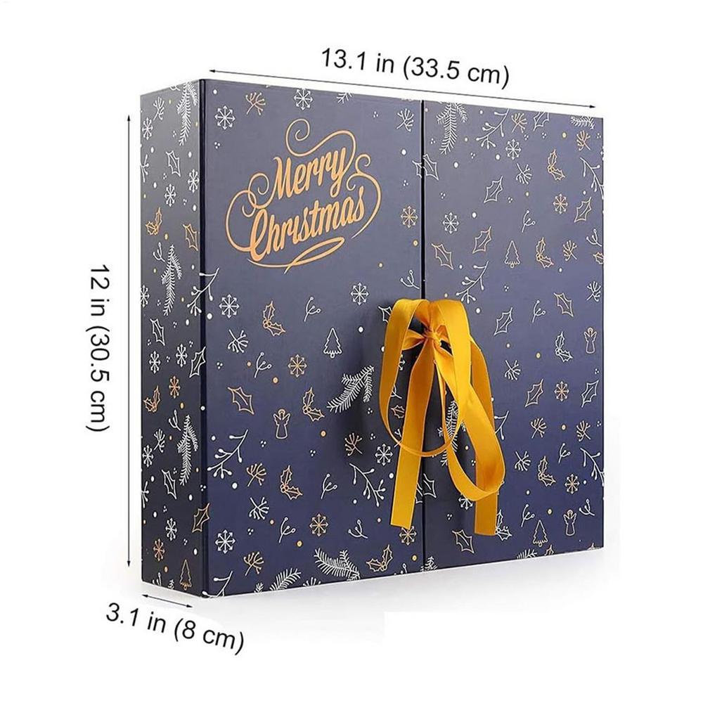 Jual Refillable Christmas Countdown Boxes 24 Days DIY Christmas Advent ...