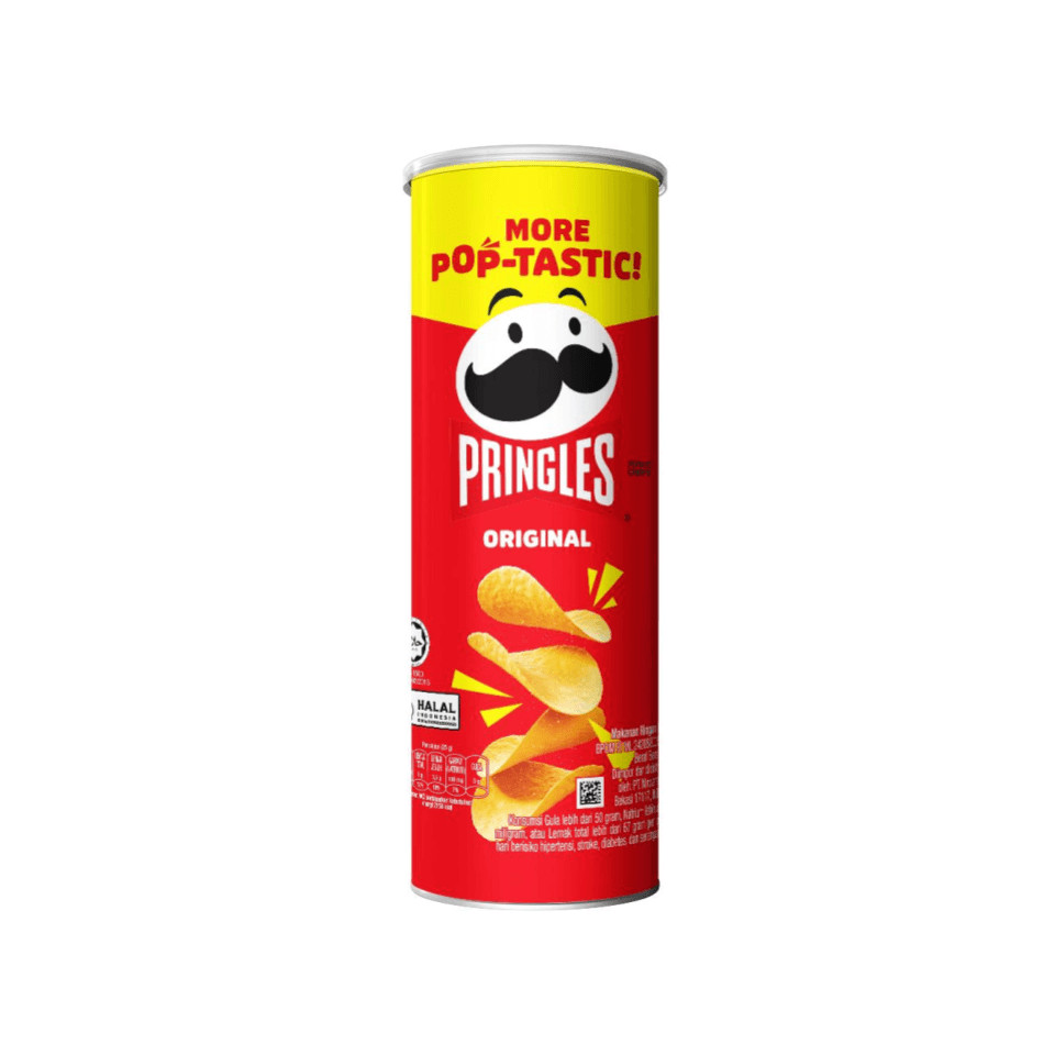 Jual Pringles Keripik Kentang Original 102 gr | Shopee Indonesia