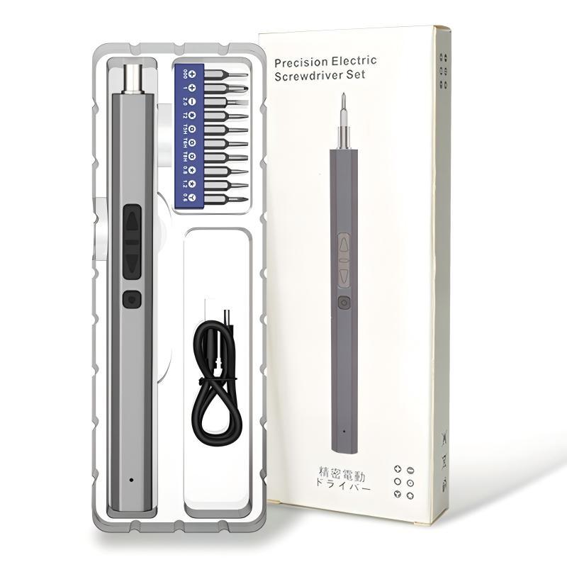 Jual Mini Electric Screwdriver, 12in 1 Rechargeable Cordless Precision ...