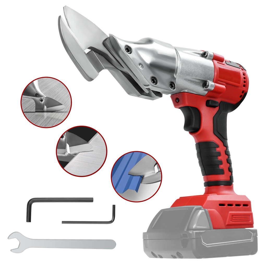 Jual 400W Cordless Metal Shear Brushless Electric Iron Scissor 2 ...