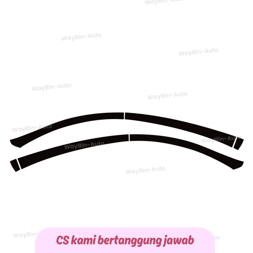 Jual SS Car Pillar Delete Sticker For Tesla Model 3 Highland 2024 ...