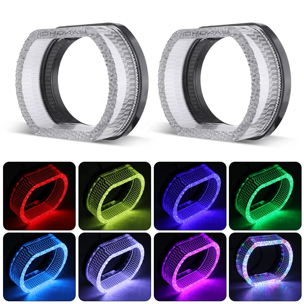 Jual shroud Acrilic Rgb 2,5 inch 3 inch Angel Eye Crystal Premium ...