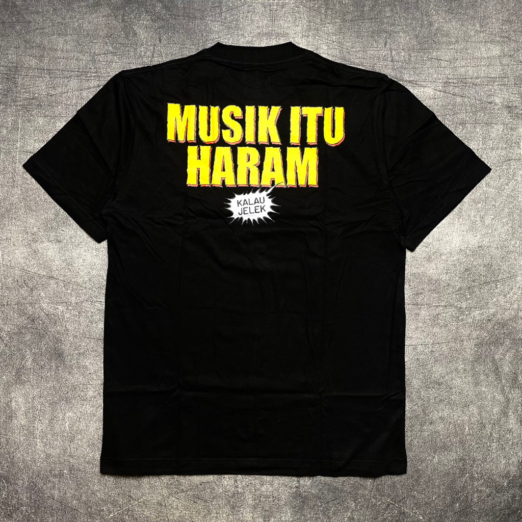 Jual Tshirt SOLEH SOLIHUN - MUSIK ITU HARAM KALAU JELEK Official ...