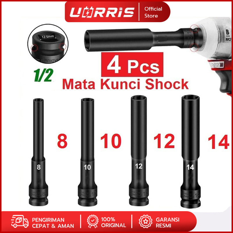 Jual 4PCS Mata Kunci Shock Cover / Kunci Shock Panjang / 8-14mm Extra ...