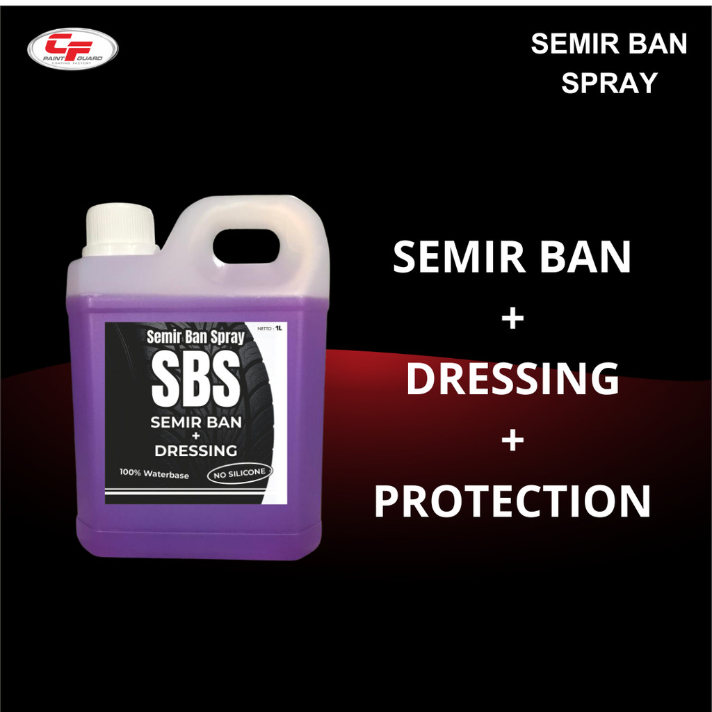 Jual Coating Factory Semir Ban Spray 1L | Shopee Indonesia